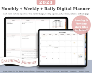 The best digital planners for GoodNotes in 2023