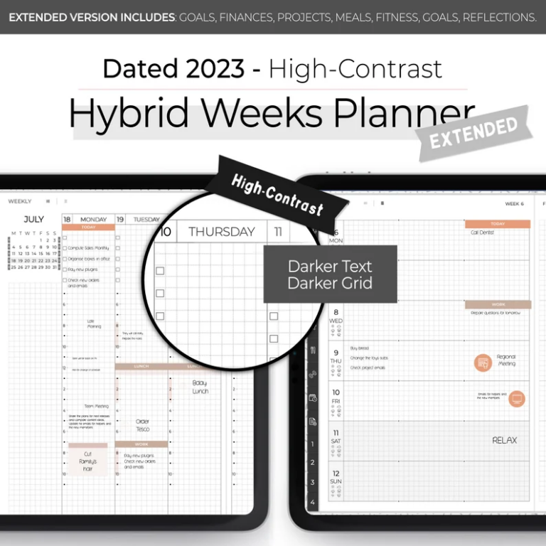The best digital planners for GoodNotes in 2023