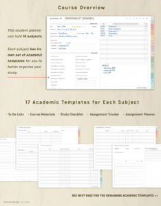 Organize Your Academic Life with the Best Digital Planners for Students