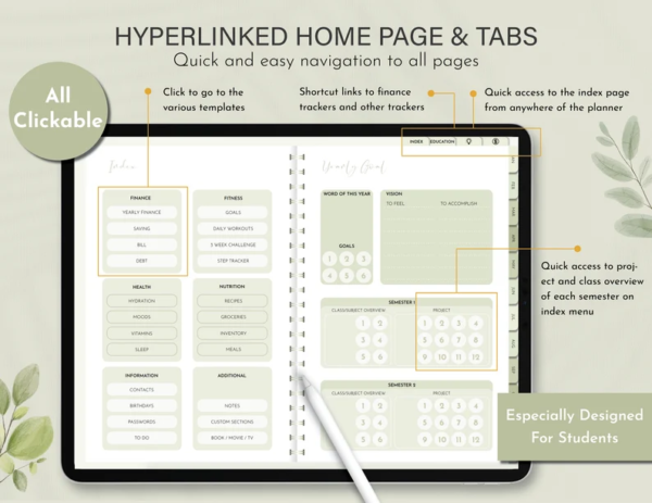 Organize Your Academic Life with the Best Digital Planners for Students