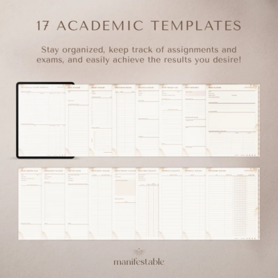 Organize Your Academic Life with the Best Digital Planners for Students