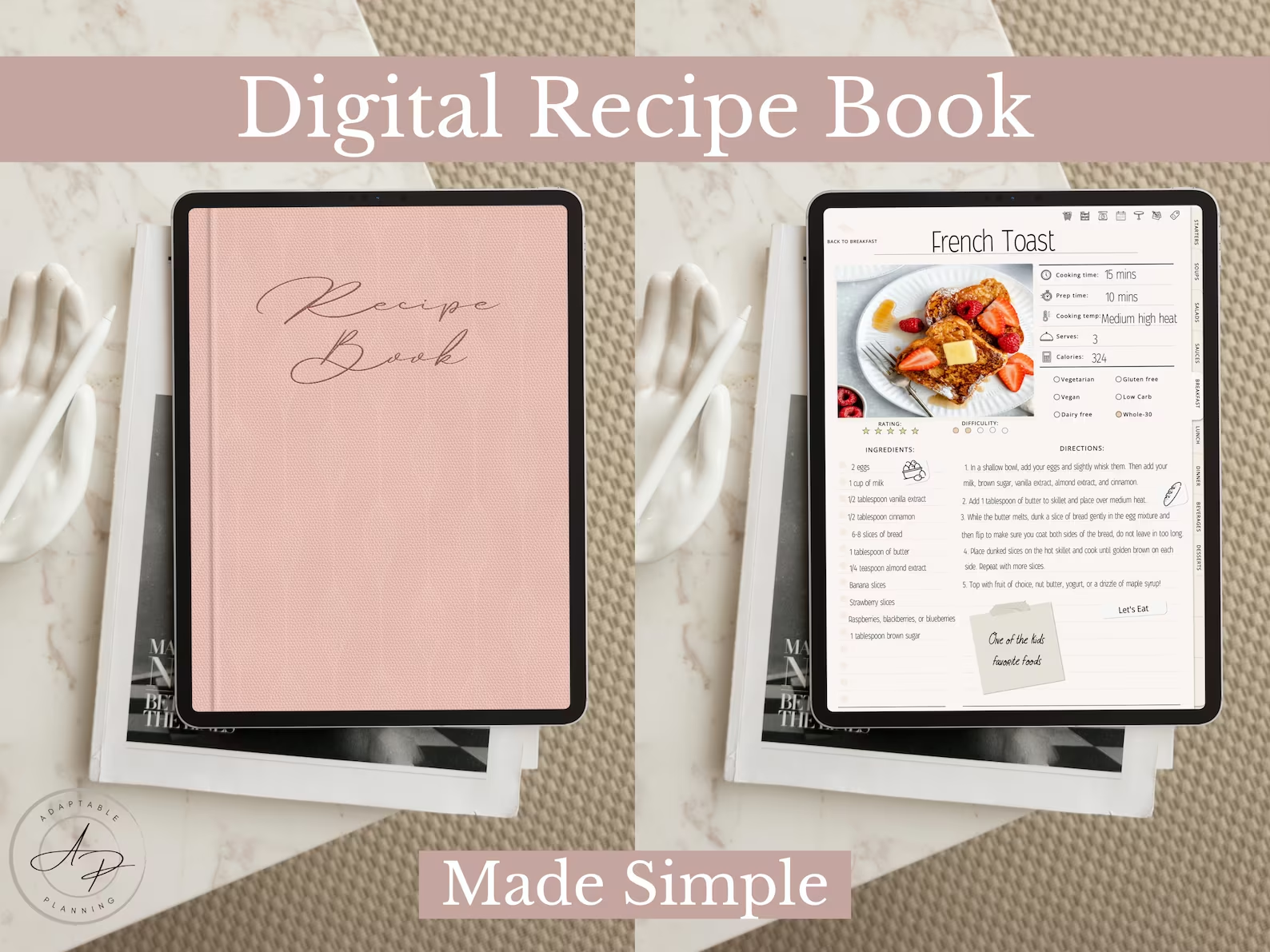 The Best Digital Recipe Books For Your Kitchen