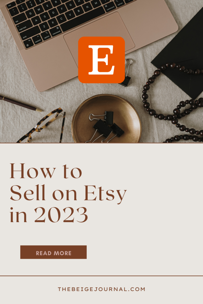 6 steps to Etsy success for selling digital downloads - The Beige Journal