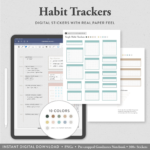 The Best Habit Tracker Stickers for Your Digital Planner