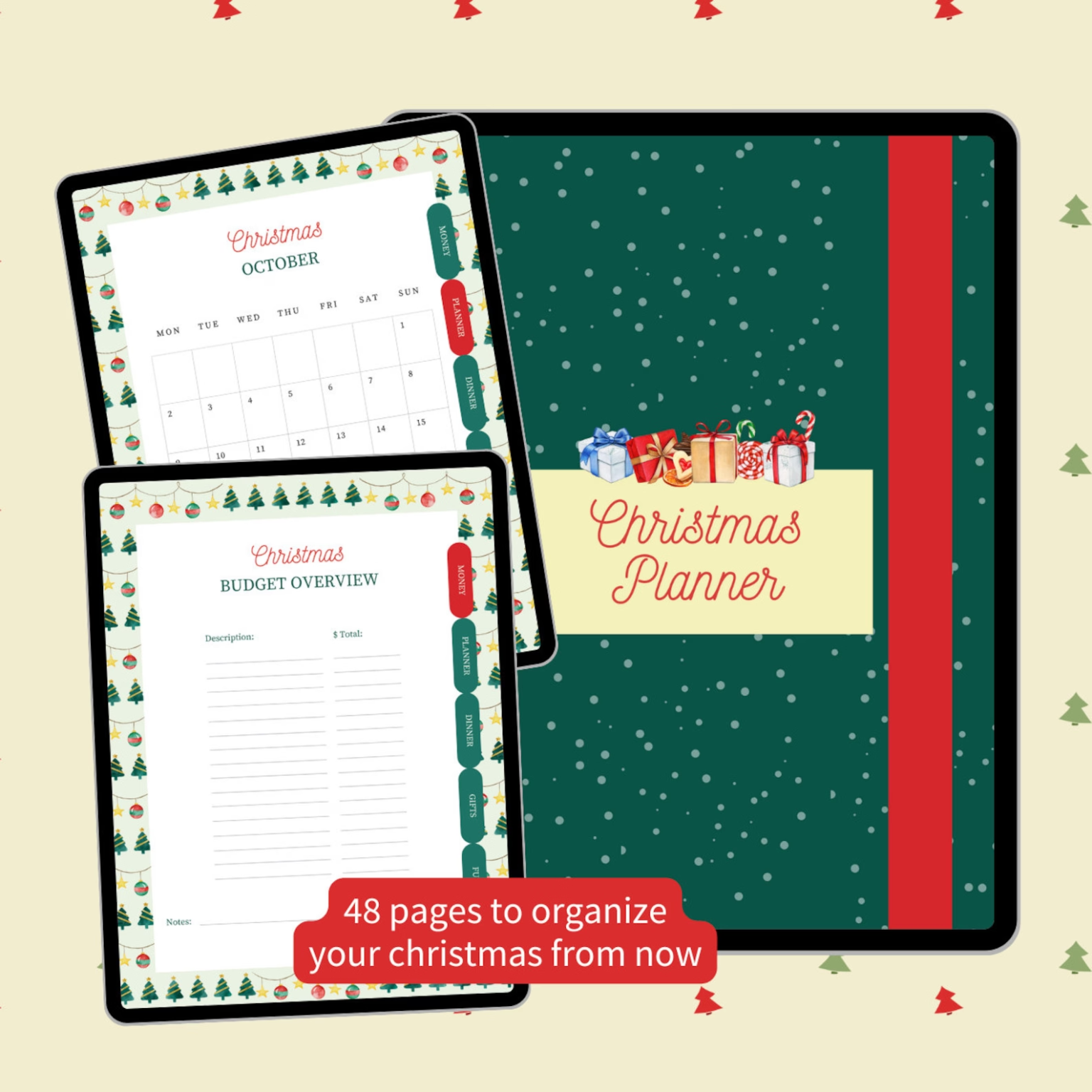 10 Festive Items for Digital Planners: Christmas 2023 edition