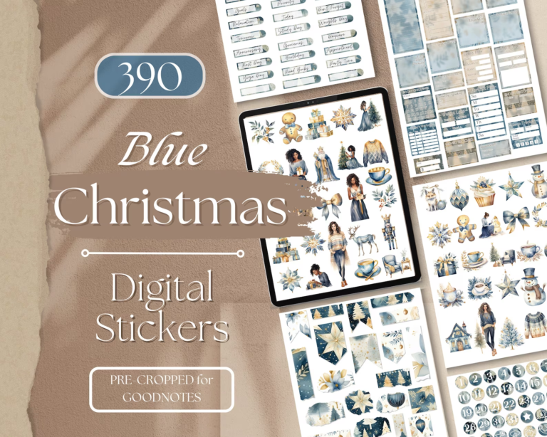 10 Festive Items for Digital Planners: Christmas 2023 edition